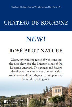 Rosé Brut Nature – NEW! Shelf Talker | Winebow