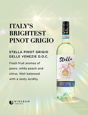 Stella Pinot Grigio Shelf Talker | Winebow